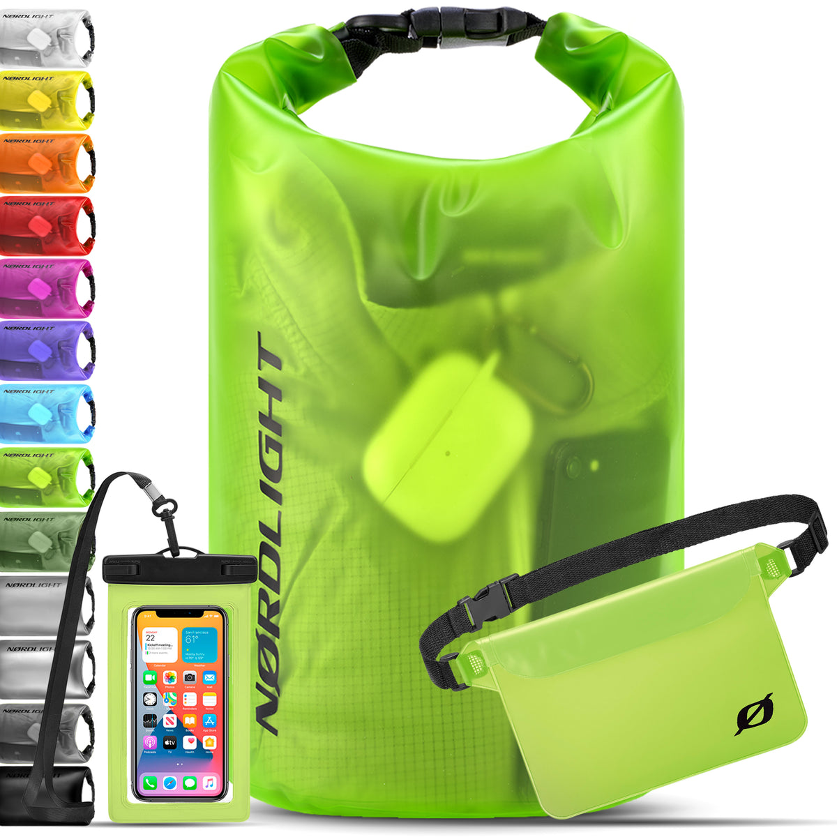 Aquaquest Coastal Sunset Dry Bag Set 5 10 20 30 L X AquaQuest Coastal ...